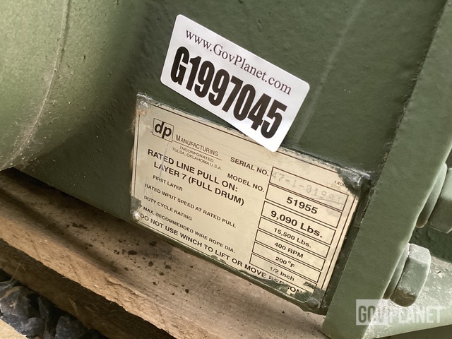 Surplus DP Manufacturing 51955 Winch in Chambersburg, Pennsylvania ...