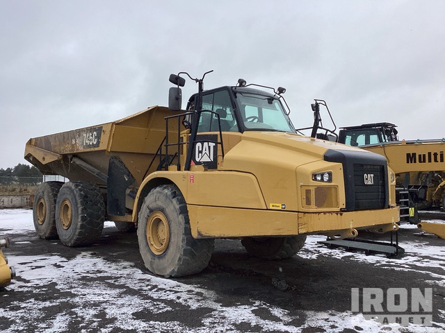 2015 Cat 745C Articulated Dump Truck, Batavia, New York, Estados Unidos ...