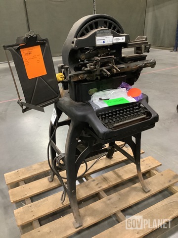 Surplus Graphotype Machine in Chambersburg, Pennsylvania, United States ...