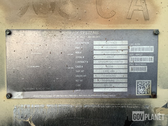 Surplus AAR Mobility Systems ISU 90 EO 56229000 Storage Container in ...