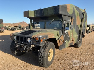 Surplus 2001 AM General M997A2 HMMWV 2 Door Hard Top w/Ambulance Body ...
