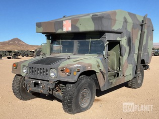 Surplus 2002 AM General M997A2 HMMWV 2 Door Hard Top w/Ambulance Body ...