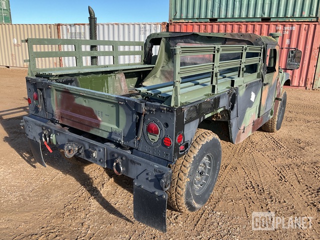 Surplus 2006 AM General M1152 HMMWV 2 Door Soft Top w/Truck Body in ...
