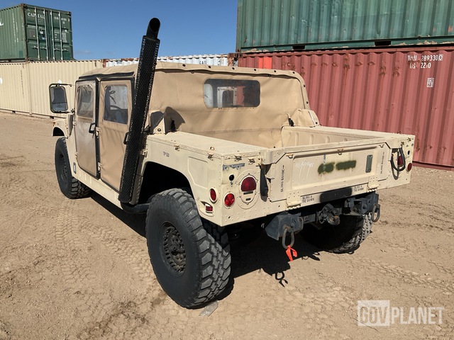 Surplus 2014 AM General M1123 HMMWV 4 Door Soft Top w/Truck Body in ...