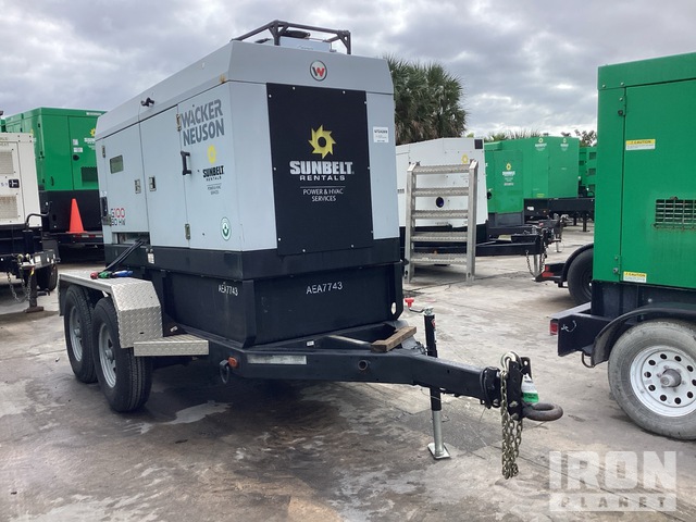 2020 (unverified) Wacker Neuson G100 80 kW Mobile Generator Set in ...