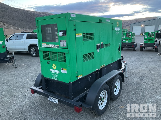 2015 Multiquip DCA-70SSIU4F 70 kW Mobile Generator Set in Sparks ...