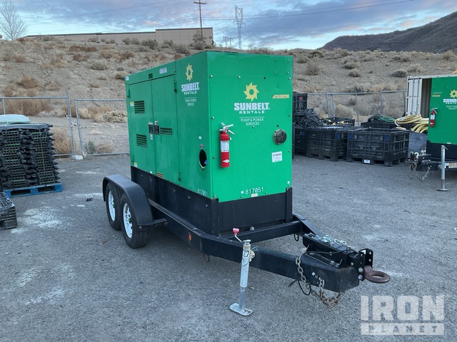 2015 Multiquip DCA-70SSIU4F 70 kW Mobile Generator Set in Sparks ...
