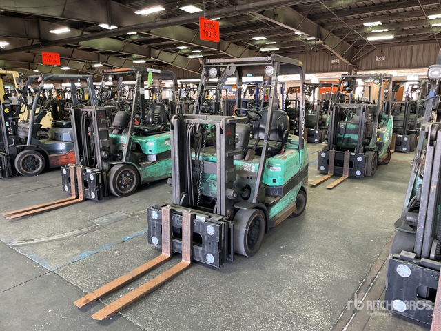 2004 Mitsubishi FGC25N 5000 lb Cushion Tire Forklift | Ritchie Bros ...