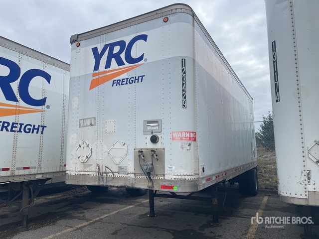 2002 Fruehauf 28 ft S/A Van Trailer | Ritchie Bros. Auctioneers