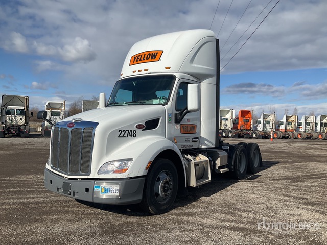 2022 Peterbilt 579 6x2 T/A Day Cab Truck Tractor | Ritchie Bros ...
