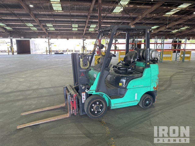 2022 Mitsubishi FGC25N4 5000 lb Cushion Tire Forklift | Ritchie Bros ...