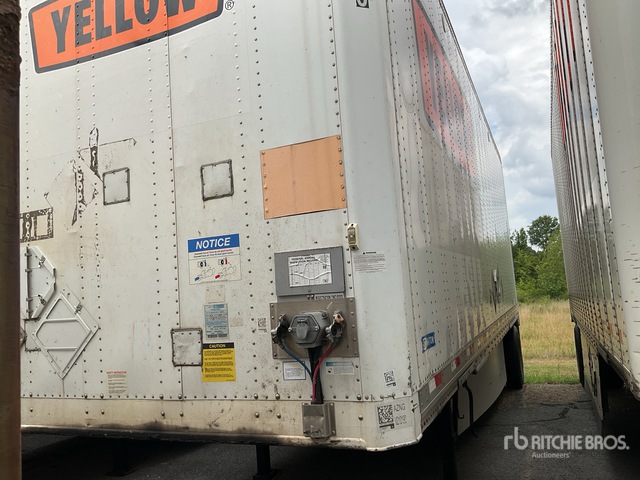 2017 Stoughton DVW-285S-C 28 ft x 102 in S/A Turntable Van Trailer ...