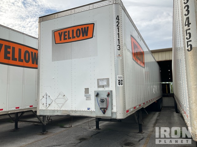 2022 Vanguard MaxCube 48 ft x 102 in T/A Turntable Van Trailer ...