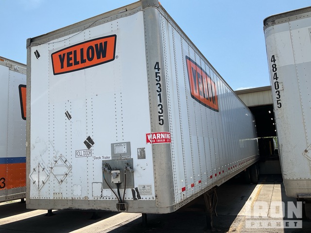 2008 Wabash DVCVHPC 53 ft x 102 in T/A Turntable Van Trailer | Ritchie ...