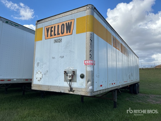 2003 Wabash DVCVHPC 40 ft x 102 in T/A Van Trailer | Ritchie Bros ...