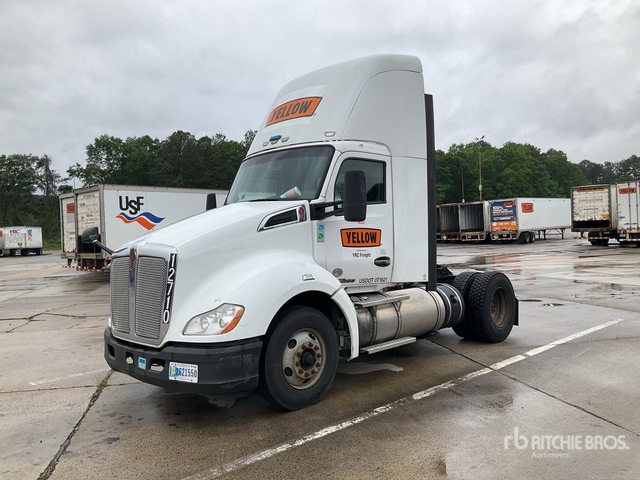 2018 Kenworth T680 4x2 S/A Day Cab Truck Tractor | Ritchie Bros ...