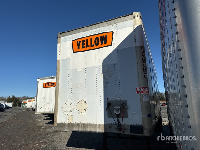 2003 Wabash DVDBHPC 28 ft x 96 in S/A Turntable Van Trailer | Ritchie ...