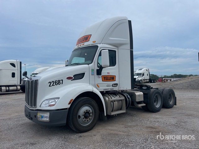2022 Peterbilt 579 6x2 T/A Day Cab Truck Tractor | Ritchie Bros ...
