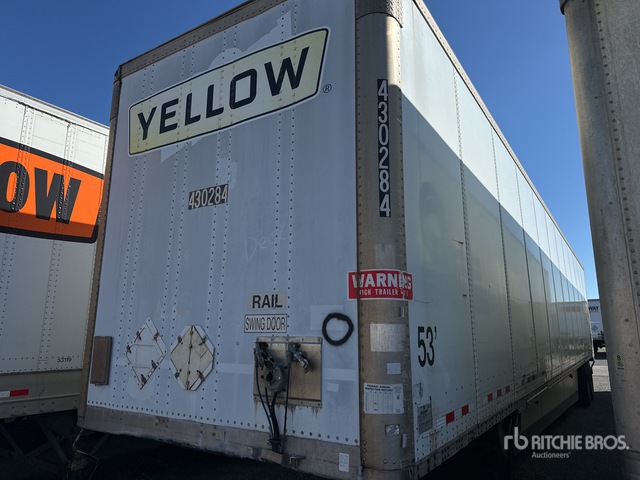 2001 Wabash 53 ft x 96 in T/A Turntable Van Trailer | Ritchie Bros ...