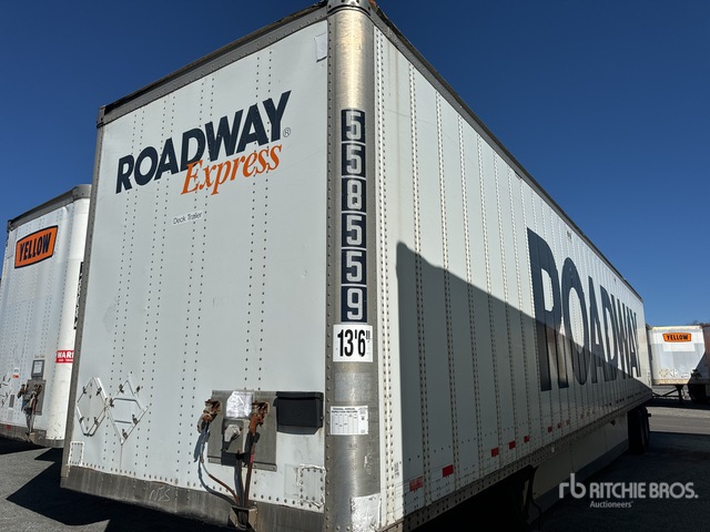 2006 Wabash 53 ft x 96 in T/A Turntable Van Trailer | Ritchie Bros ...
