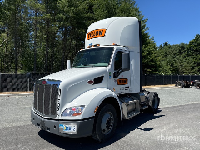 2022 Peterbilt 579 4x2 S/A Day Cab Truck Tractor | Ritchie Bros ...