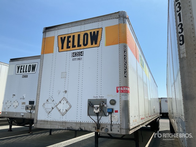 2003 Wabash DVCVHPC 48 ft x 102 in T/A Van Trailer | Ritchie Bros ...