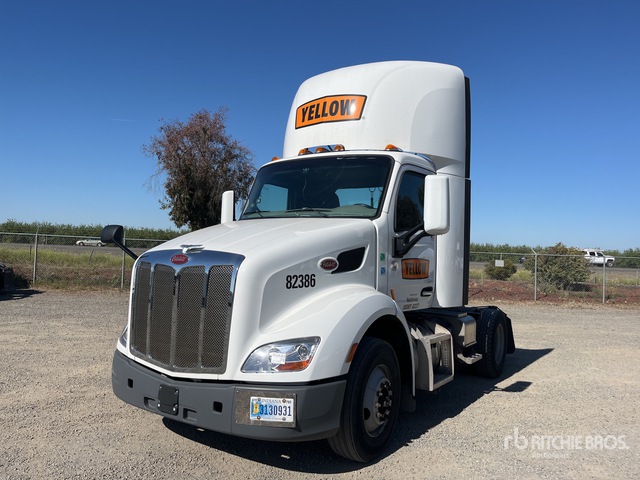 2022 Peterbilt 579 4x2 S/A Day Cab Truck Tractor | Ritchie Bros ...