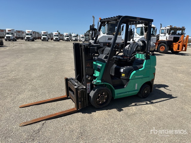2021 Mitsubishi FGC25N4 5000 lb Cushion Tire Forklift | Ritchie Bros ...