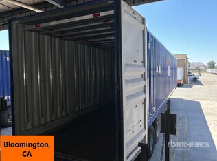 2020 CIMC 53 ft High Cube Storage Container, Bloomington, California ...