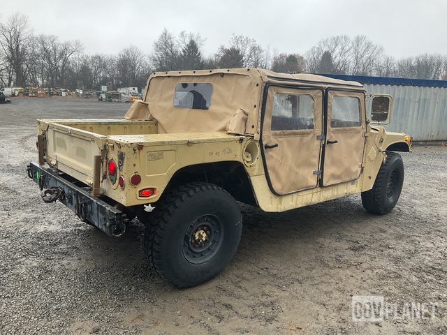 Surplus AM General M1097R1 HMMWV 4 Door Soft Top w/Truck Body in ...