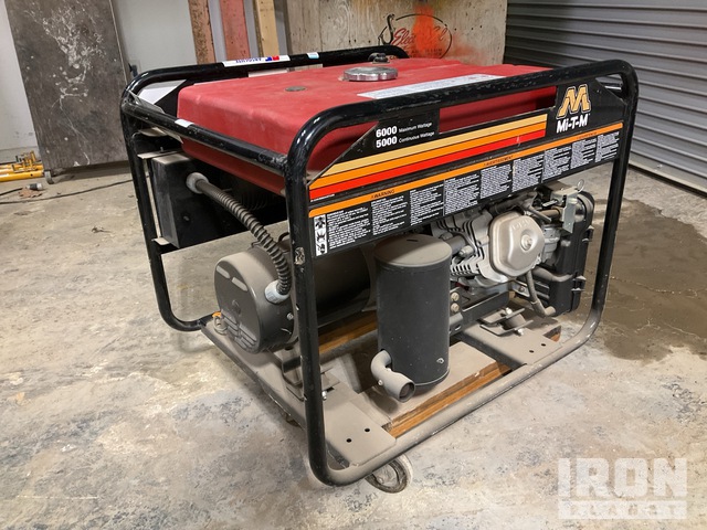 2021 Mi-T-M GEN-6000-0MHE 6 kW Skid-Mounted Portable Generator Set in ...