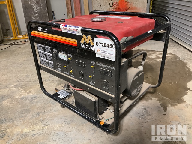 2021 Mi-T-M GEN-6000-0MHE 6 kW Skid-Mounted Portable Generator Set in ...