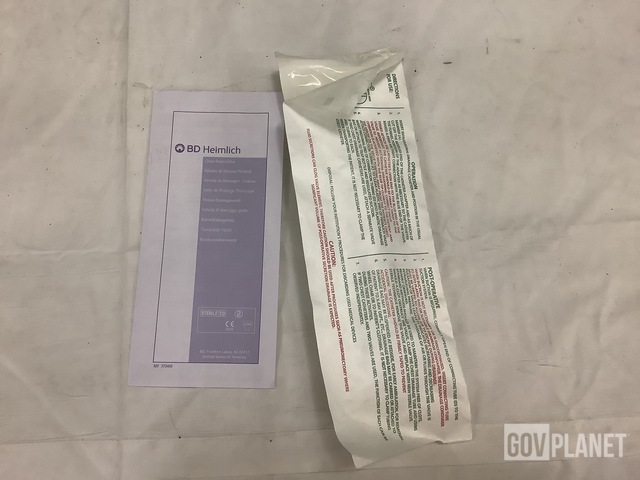 Surplus (10) BD Heimlich 373460 Chest Drain Valves in North Las Vegas ...