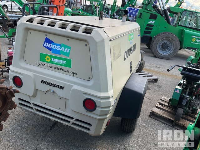 2015 Doosan P185WDZ 185 cfm Mobile Air Compressor in IRWIN ...