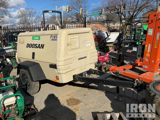 2015 Doosan P185WDZ 185 cfm Mobile Air Compressor in IRWIN ...