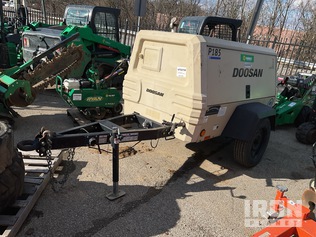 2015 Doosan P185WDZ 185 cfm Mobile Air Compressor in IRWIN ...
