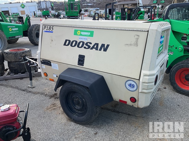 2015 Doosan P185WDZ 185 cfm Mobile Air Compressor in IRWIN ...