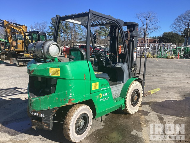 2016 Mitsubishi FG40N 7350 lb Pneumatic Tire Forklift in CHESAPEAKE ...
