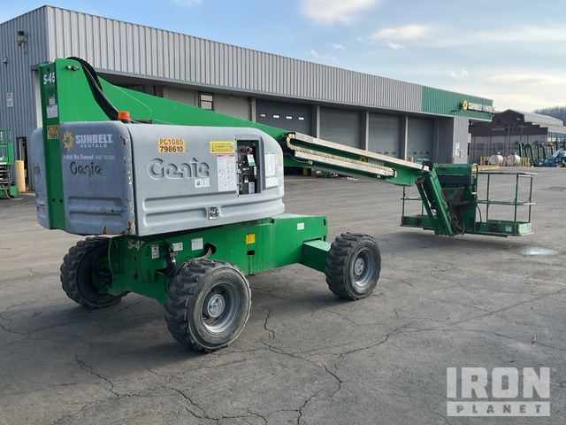2016 Genie S45 4WD Dual Fuel Telescopic Boom Lift in Pittsburgh ...