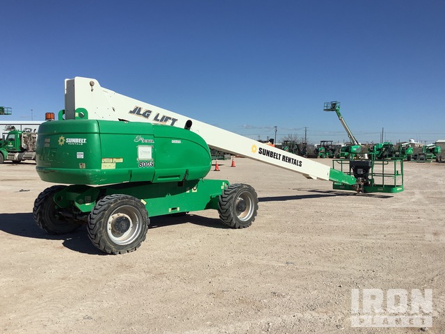 2008 JLG 800S 4WD Diesel Telescopic Boom Lift in Odessa, Texas, United ...