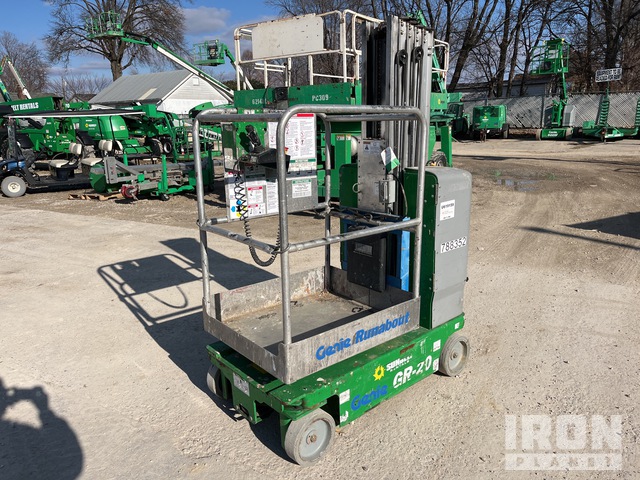 2015 Genie GR20 Electric Vertical Mast Lift in Evansville, Indiana ...