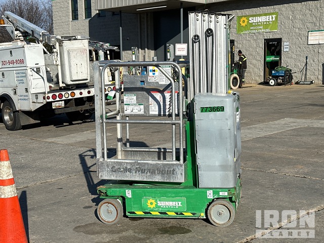 2015 Genie GR-20 Electric Vertical Mast Lift in Gaithersburg, Maryland ...