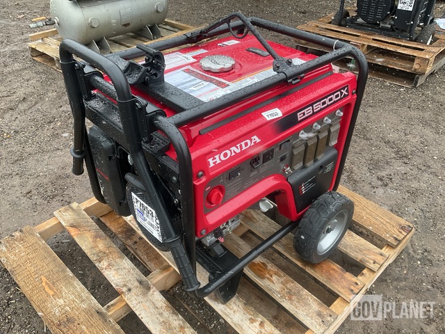 Surplus Honda EB5000X 5 kW Portable Generator Set in South Vienna, Ohio ...