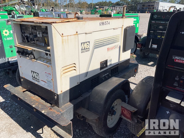 2014 Multiquip DLW-400ESA4 350 A Mobile Stick Engine Driven Welder in ...