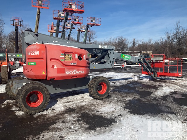 2015 Skyjack SJ63AJ 4WD Diesel Articulating Boom Lift in PAULSBORO, New ...