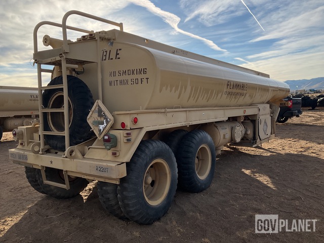 Surplus 2009 US ARMY Automotive Tank Command M969A2 Tanker Trailer in ...