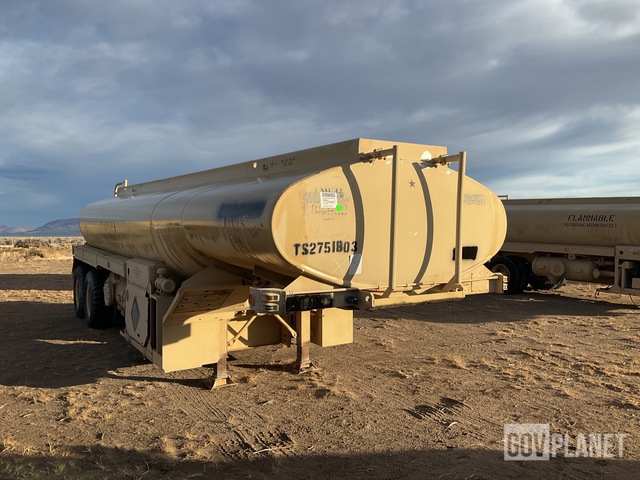 Surplus 2009 US ARMY Automotive Tank Command M969A2 Tanker Trailer in ...