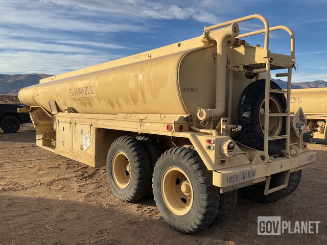 Surplus 2009 US ARMY Automotive Tank Command M969A2 Tanker Trailer in ...