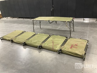 Surplus (6) Hospital Field Folding Adjustable Beds in North Las Vegas ...