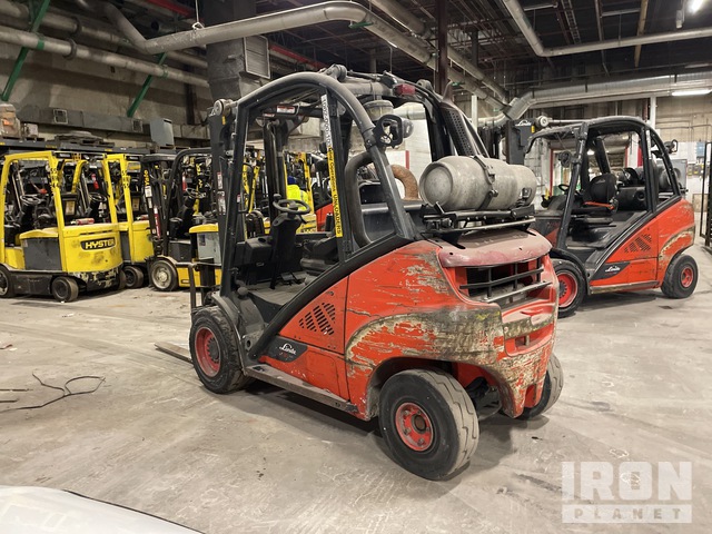 2015 Linde H30T 5425 lb Pneumatic Tire Forklift in Green Bay, Wisconsin ...
